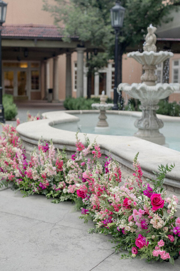 Hot-Pink Italian Garden at The Broadmoor | Project Floral